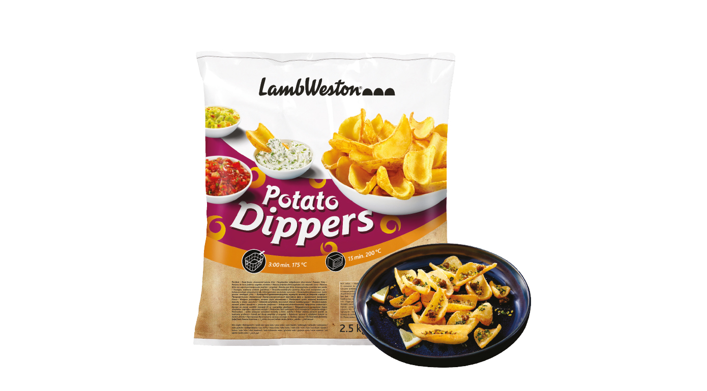 LE AUTENTICHE POTATO DIPPERS LAMB WESTON - Distribuzione Horeca